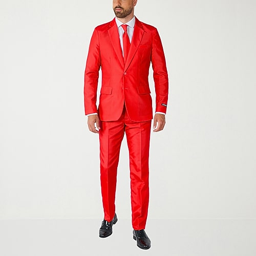 Click here for Suitmeister Mens 3-pc. Suit Set  Medium  Red prices
