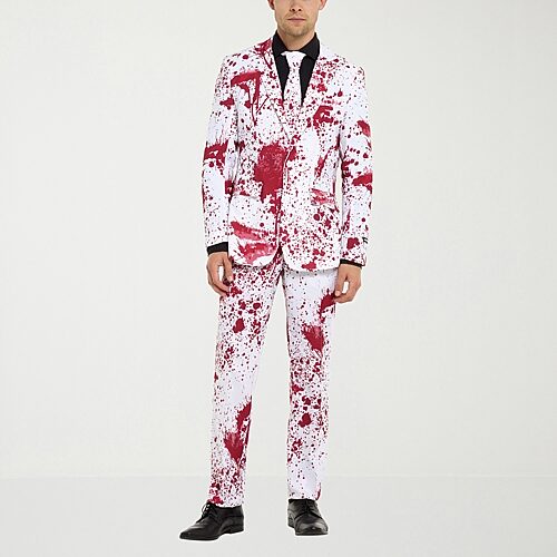 Click here for Suitmeister Bloody Mens 3-pc. Suit Set  Small  Whi... prices