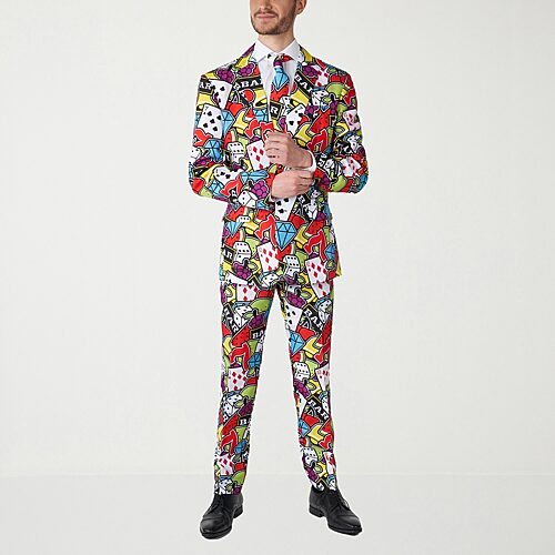 Click here for Suitmeister Casino Mens 3-pc. Suit Set  Medium  Mu... prices