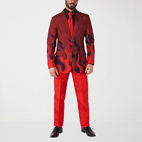 Click here for Suitmeister Mens Devil Costume - Slim Fit Suit - R... prices