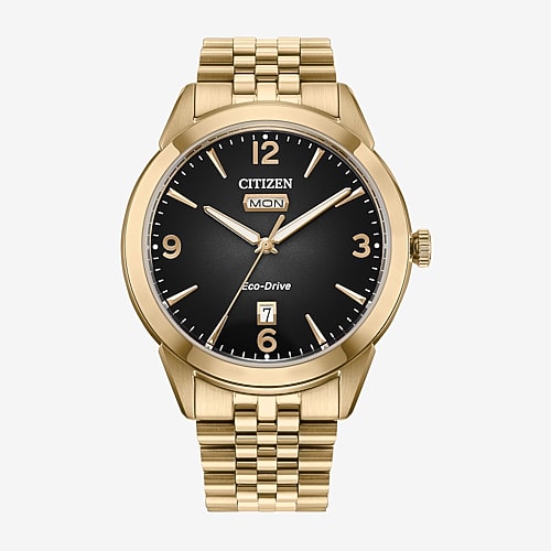 Click here for Citizen Mens Gold Tone Stainless Steel Bracelet Wa... prices