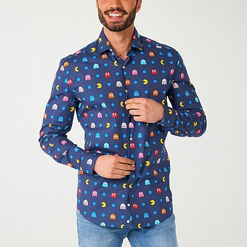Click here for OppoSuits Big & Tall Pixel Official Pac-man Shirt... prices
