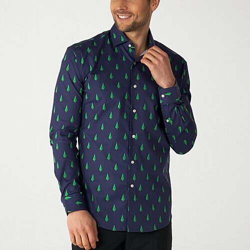 Click here for OppoSuits Big & Tall Christmas Shirt - Festive - N... prices