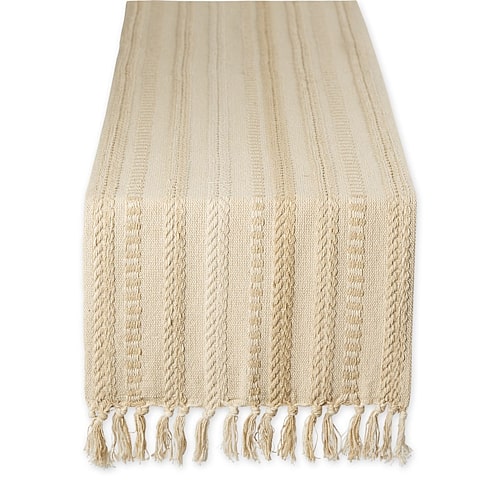 Click here for Design Imports Vintage Linen Braided Stripe Table... prices