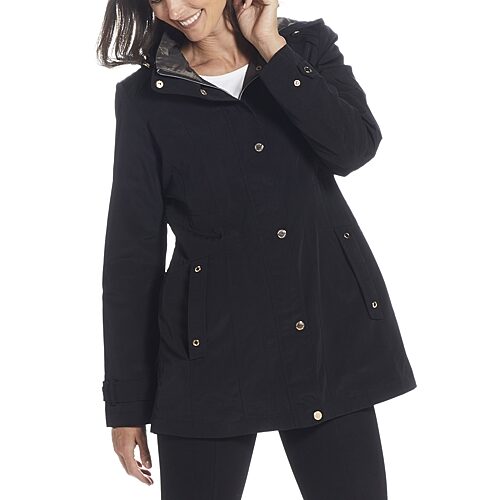 Click here for Gallery Womens Hooded Midweight Raincoat  Medium... prices