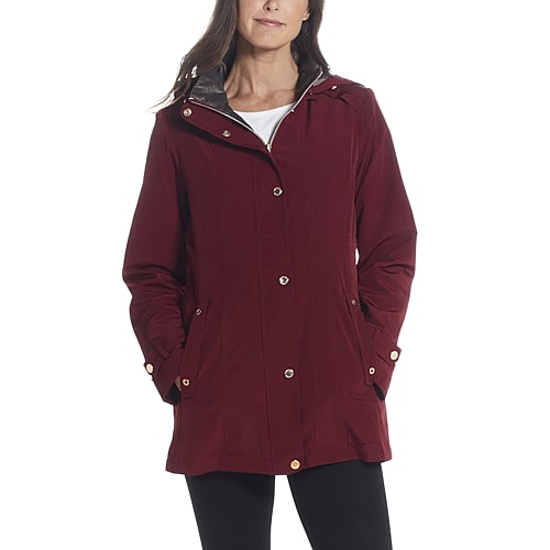 Click here for Gallery Womens Hooded Midweight Raincoat  X-large... prices
