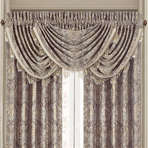 Click here for Queen Street Paulina Waterfall Valance  One Size... prices