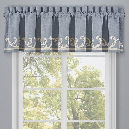 Click here for J Queen New York Aurora Straight Window Valance -... prices