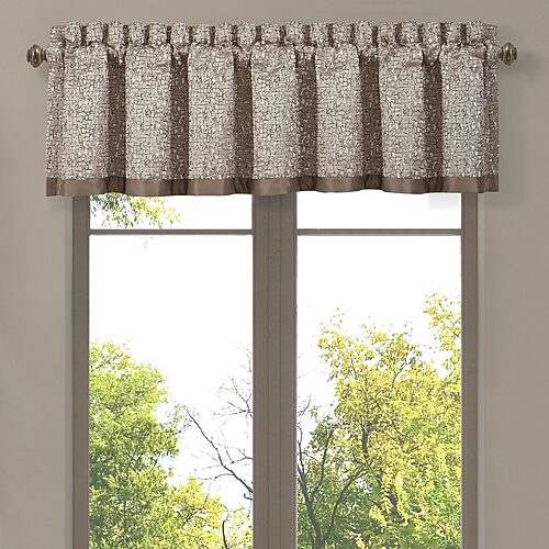 Click here for J Queen New York Cracked Ice Straight Window Valan... prices