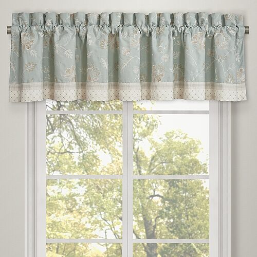 Click here for J Queen New York Garden View Straight Window Valan... prices