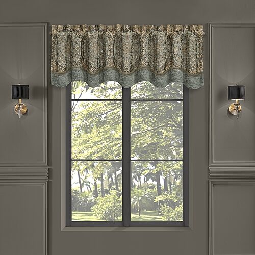 Click here for J Queen New York Dorset Scalloped Window Valance... prices