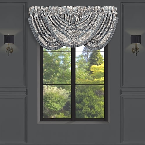 Click here for J Queen New York Woodhaven Waterfall Window Valanc... prices
