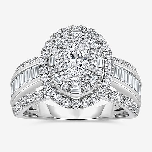 Click here for (I / I1) Womens 2 CT. T.W. Lab Grown White Diamond... prices
