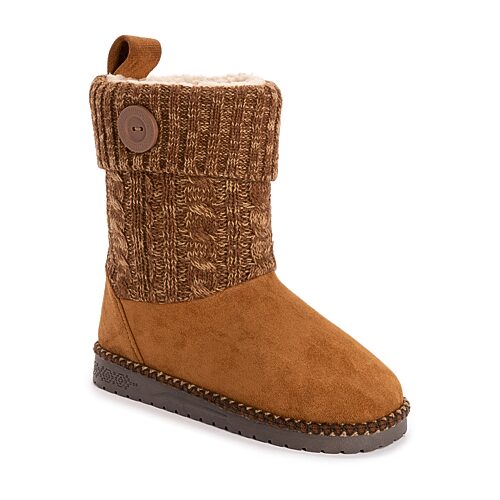 Click here for Muk Luks Womens Janet Flat Heel Winter Boots  9 Me... prices