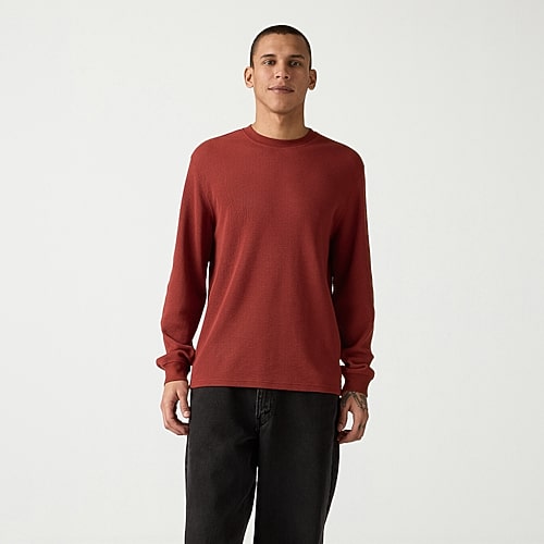 Click here for Levis Mens Crew Neck Long Sleeve Regular Fit Therm... prices