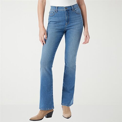 Click here for Gloria Vanderbilt Amanda Womens High Rise Bootcut... prices