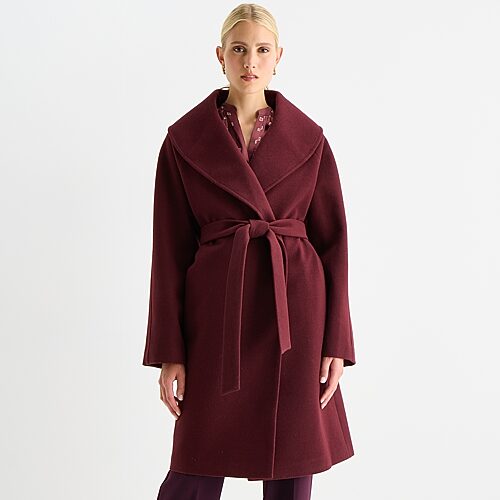Click here for Worthington Womens Belted Heavyweight Coat  Petite... prices