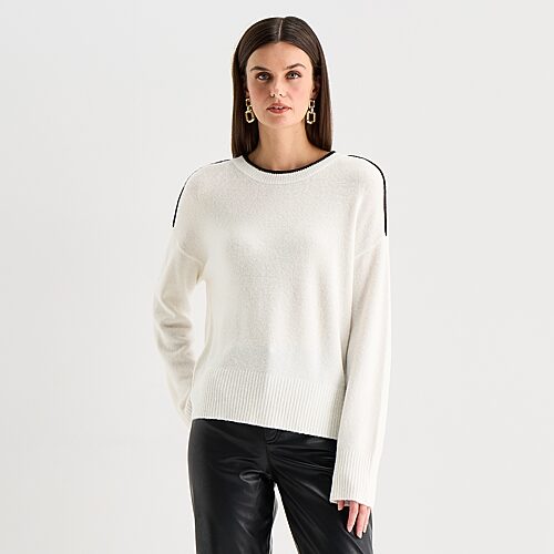 Click here for Worthington Womens Crew Neck Long Sleeve Pullover... prices