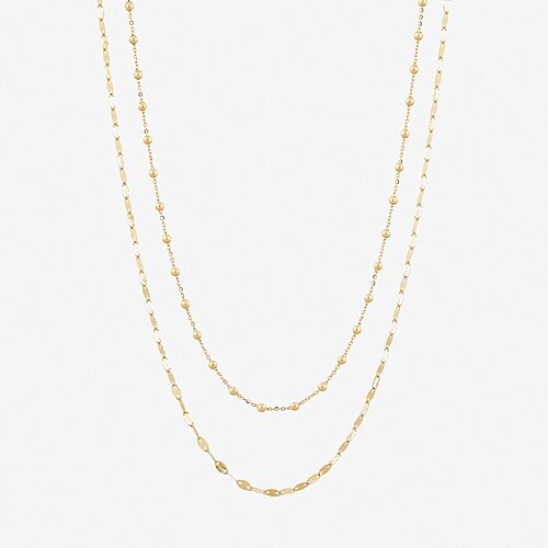 Click here for Gold Addiction Womens 10K Gold 18 Inch Chain Neckl... prices