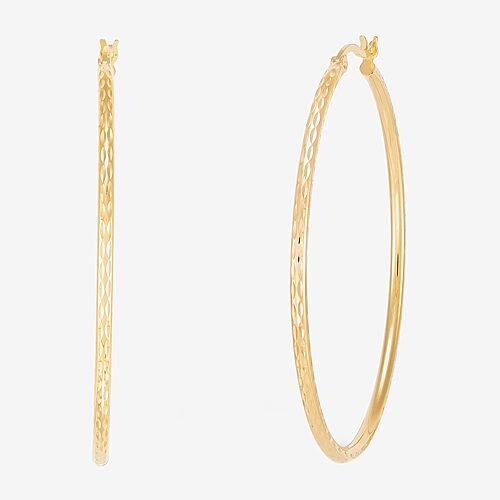 Click here for Silver Addiction Womens 14K Gold Over Silver 64mm... prices