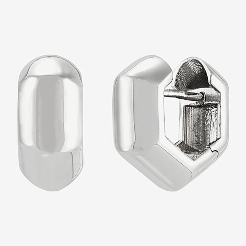 Click here for Silver Addiction Womens Sterling Silver 13mm Hoop... prices