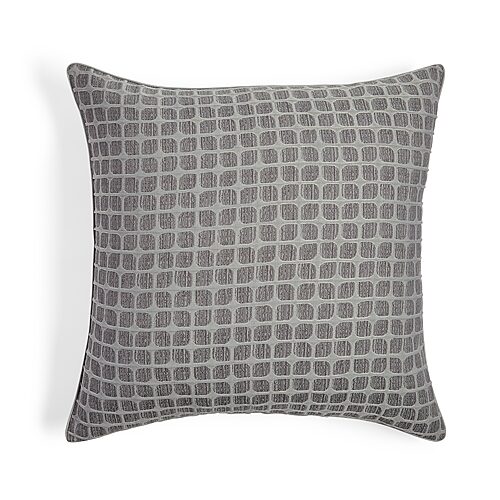 Fieldcrest Turnin Geo Euro Sham  One Size  Gray