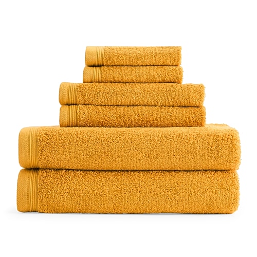 Click here for Home Expressions Solid & Stripe Bath Towel  One Si... prices