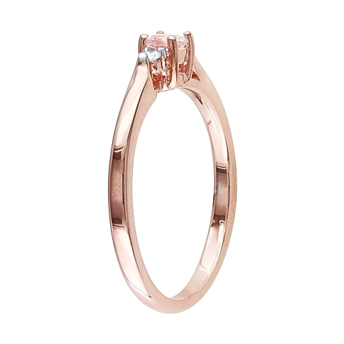 Click here for Genuine Morganite and Diamond-Accent Ring  6 prices