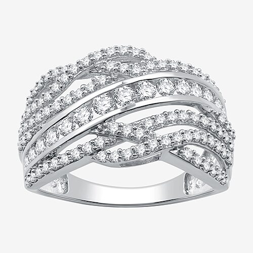 Click here for Womens 1 CT. T.W. Lab Grown White Diamond 10K Gold... prices
