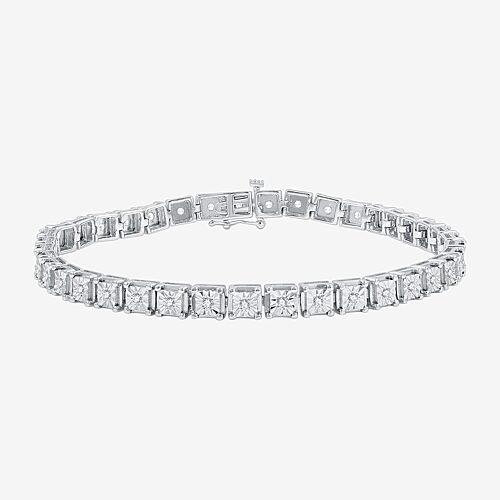 Click here for Womens 1/2 CT. T.W. Lab Grown White Diamond Sterli... prices
