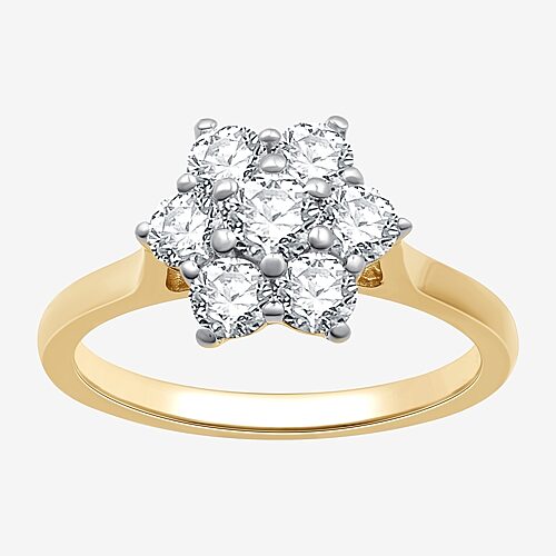 Click here for Womens 1 CT. T.W. Lab Grown White Diamond 14K Gold... prices