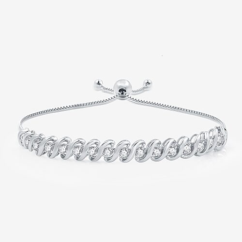 Click here for Womens 1 CT. T.W. Lab Grown White Diamond Sterling... prices