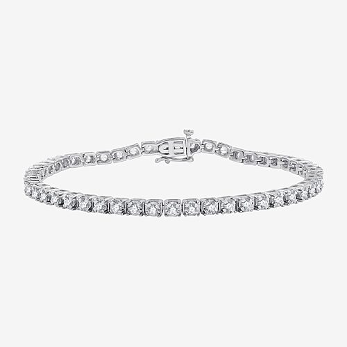 Click here for Womens 2 CT. T.W. Lab Grown Diamond Sterling Silve... prices
