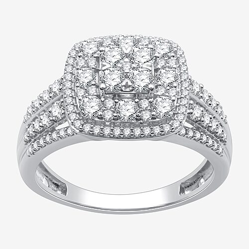 Click here for Womens 1 CT. T.W. Lab Grown White Diamond Sterling... prices