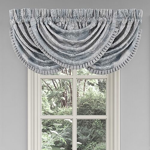 Click here for Queen Street Santina Rod Pocket Waterfall Valance... prices