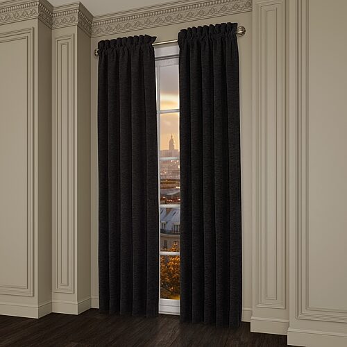 Click here for Queen Street Lavinia Rod Pocket Blackout Set of 2... prices