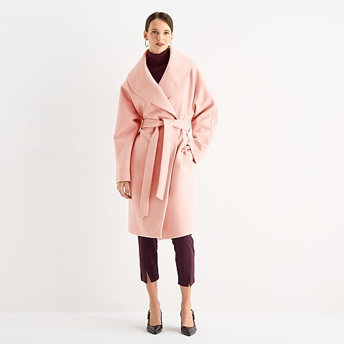 Click here for Worthington Womens Belted Heavyweight Coat  Petite... prices
