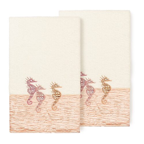 Click here for Linum Home Textiles Sofia 2-pc. Embellished Animal... prices