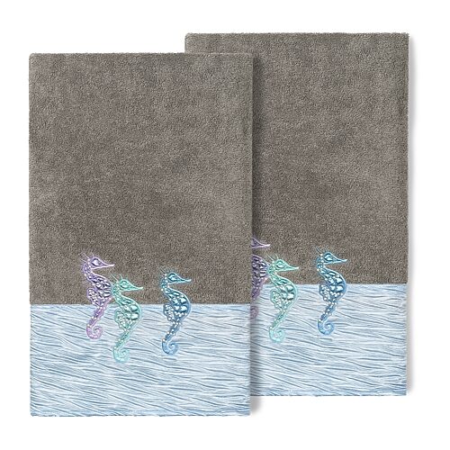 Click here for Linum Home Textiles Sofia 2-pc. Embellished Animal... prices
