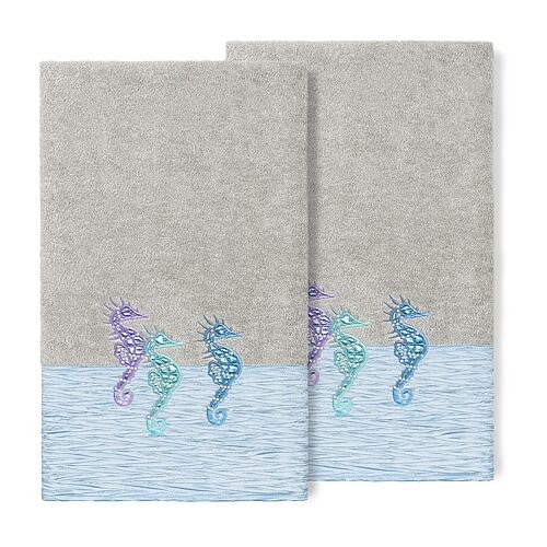 Click here for Linum Home Textiles Sofia 2-pc. Embellished Animal... prices