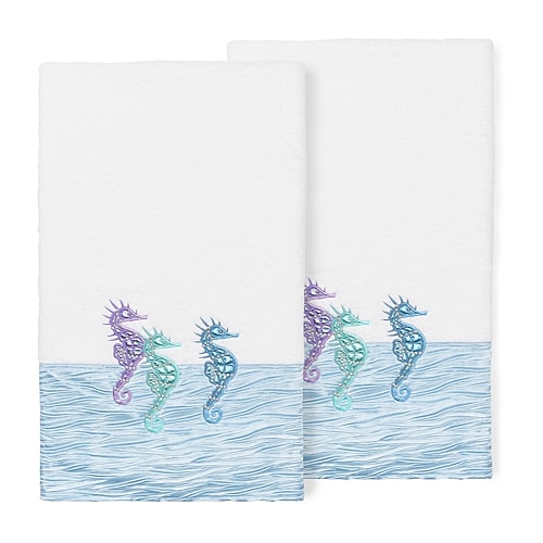Click here for Linum Home Textiles Sofia 2-pc. Embellished Animal... prices