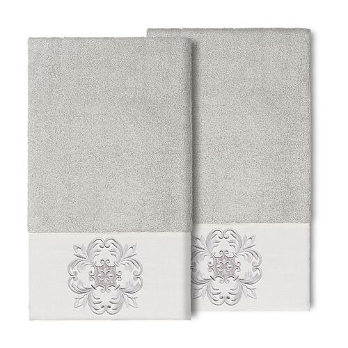 Click here for Linum Home Textiles Alyssa Embellished 2-pc. Embel... prices