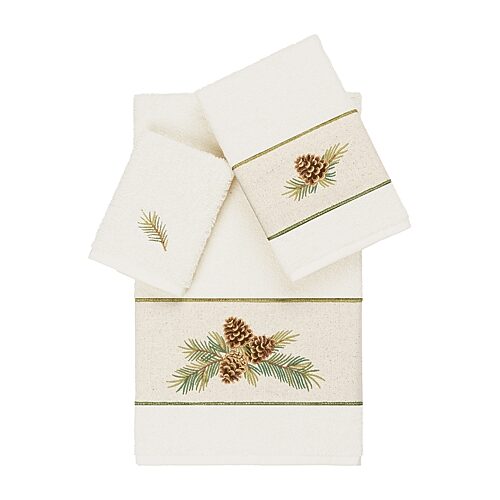 Click here for Linum Home Textiles Pierre Embellished 3-pc. Bath... prices