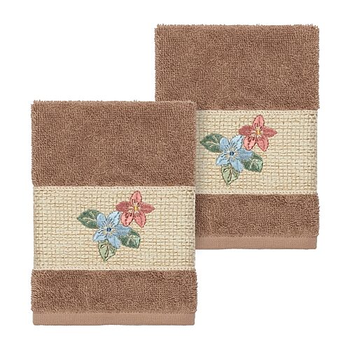Click here for Linum Home Textiles Caroline 2-pc. Embellished Was... prices