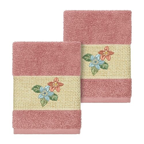 Click here for Linum Home Textiles Caroline 2-pc. Embellished Was... prices