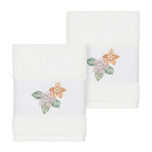 Click here for Linum Home Textiles Caroline 2-pc. Embellished Was... prices
