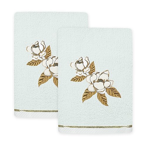Click here for Linum Home Textiles Maggie Embellished 2-pc. Embel... prices