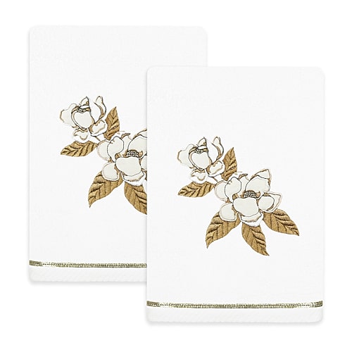 Click here for Linum Home Textiles Maggie Embellished 2-pc. Embel... prices