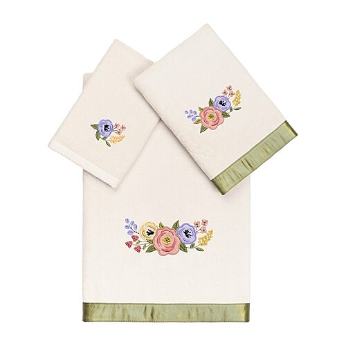Click here for Linum Home Textiles Verano Embellished 3-pc. Bath... prices