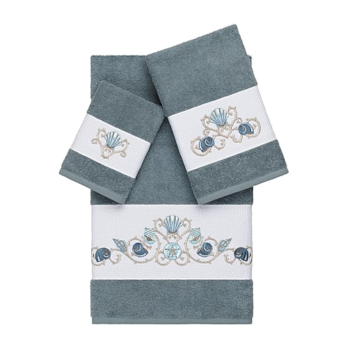 Click here for Linum Home Textiles Bella Embellished 3-pc. Bath T... prices